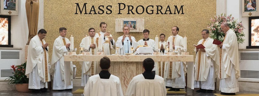 Consecrated Women of Regnum Christi Mass Program - Consecrated Women of ...